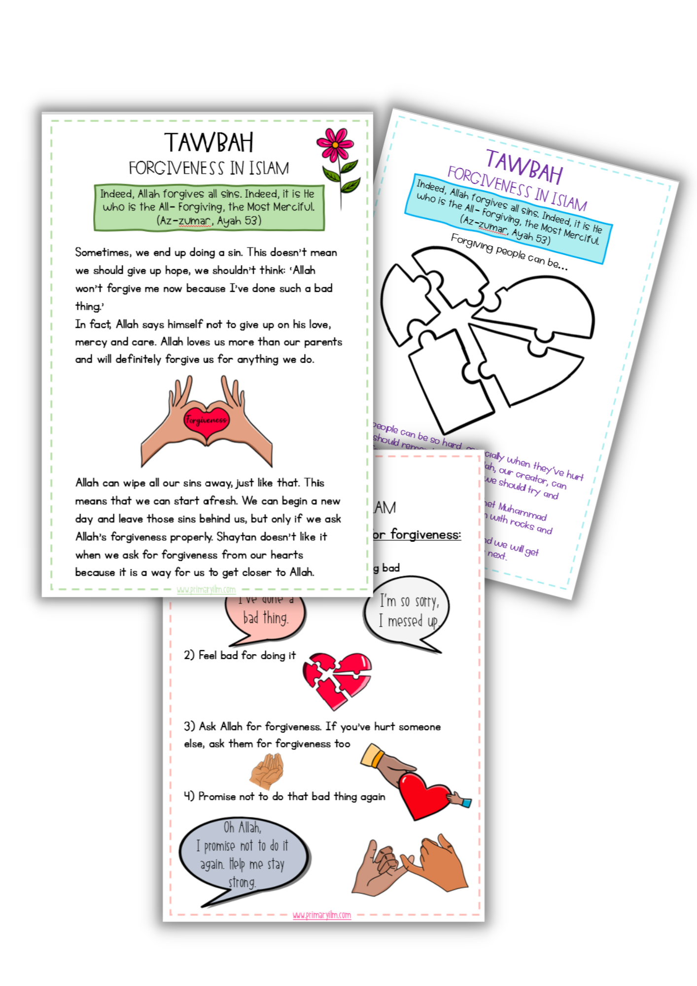 Activity Pages - Primary Ilm