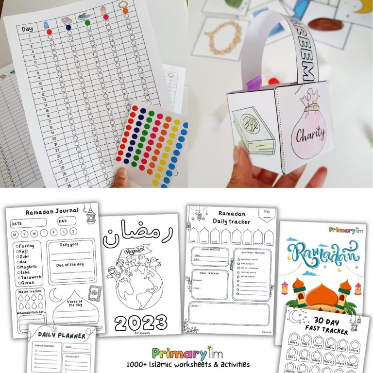 Free Ramadan printables - Primary Ilm