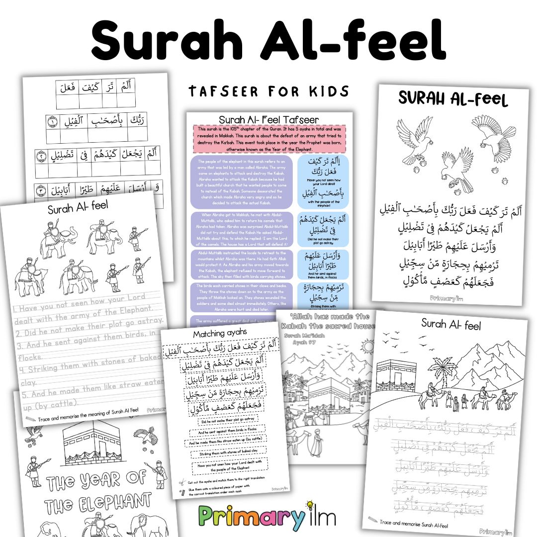 Surahs and Duas - Primary Ilm