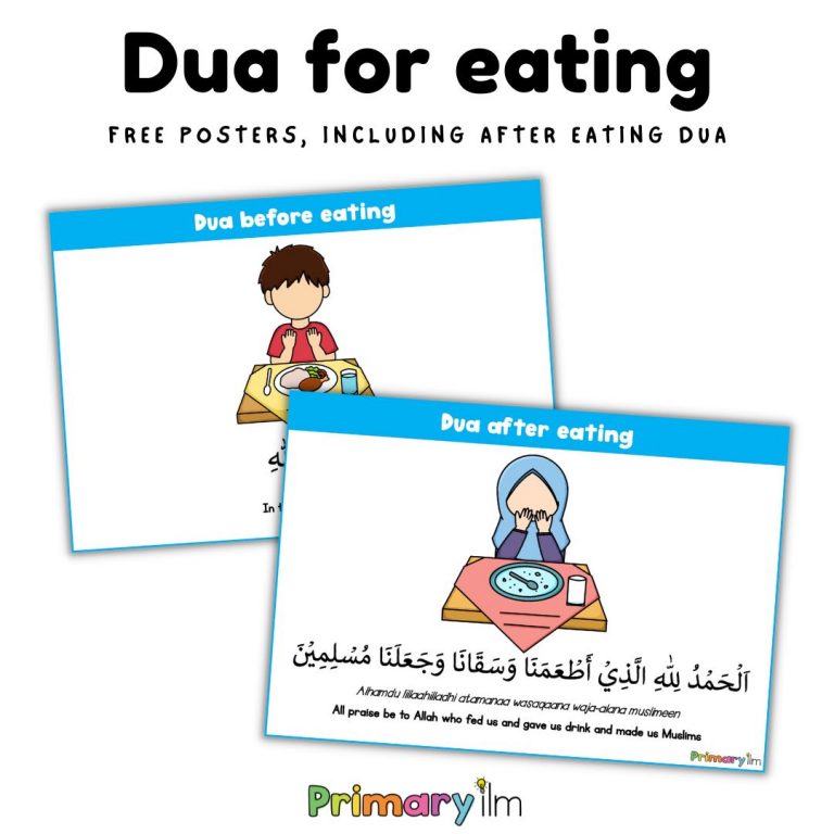 Surahs and Duas - Primary Ilm