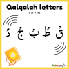 Qalqalah letters - Primary Ilm