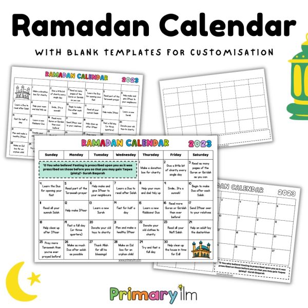 Ramadan printable activities - Primary Ilm