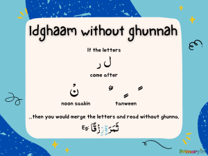 Idgham tajweed - Primary Ilm