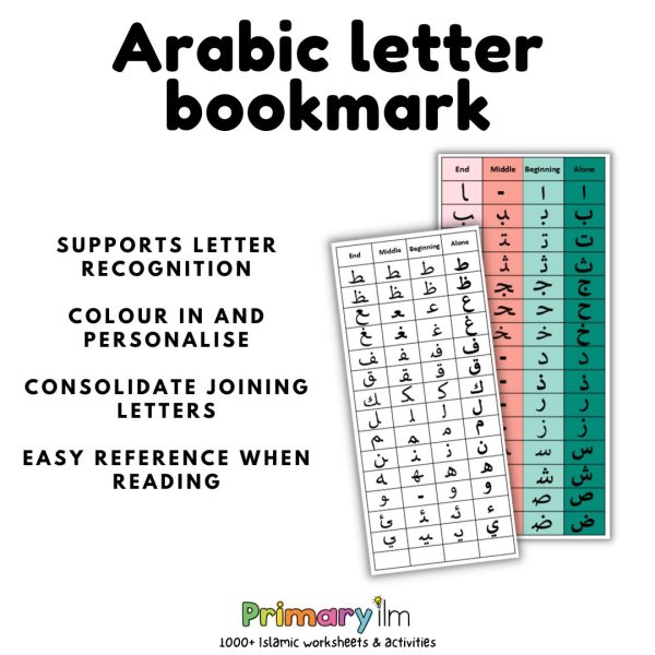Arabic letters - Primary Ilm