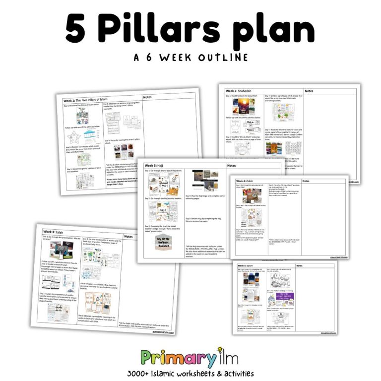 How to Teach Kids About the Five Pillars of Islam - Primary Ilm