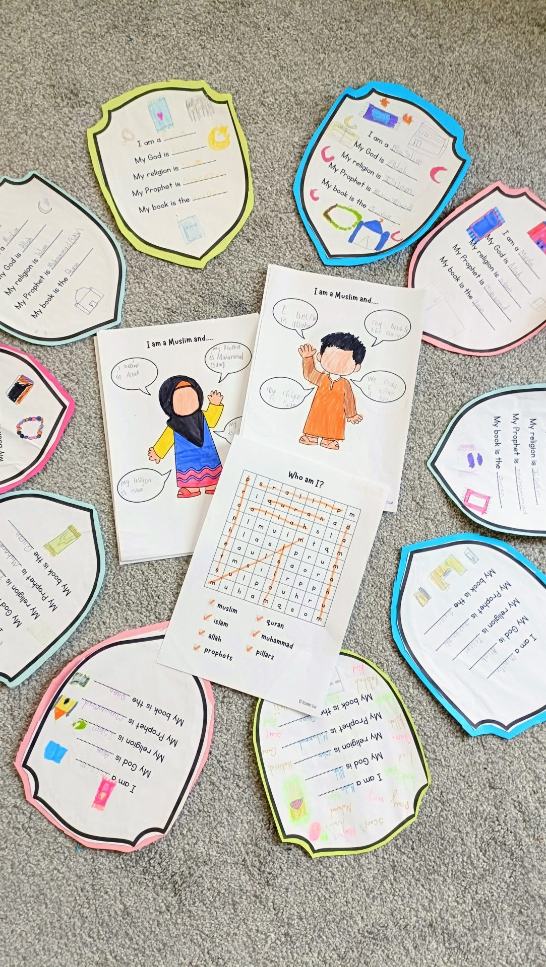 Islamic worksheets - Primary Ilm